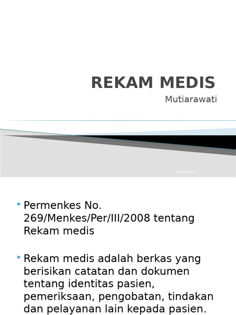 3 Rekam Medis | PDF