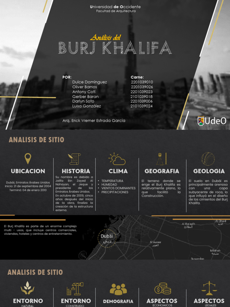 Análisis Burj Khalifa | PDF
