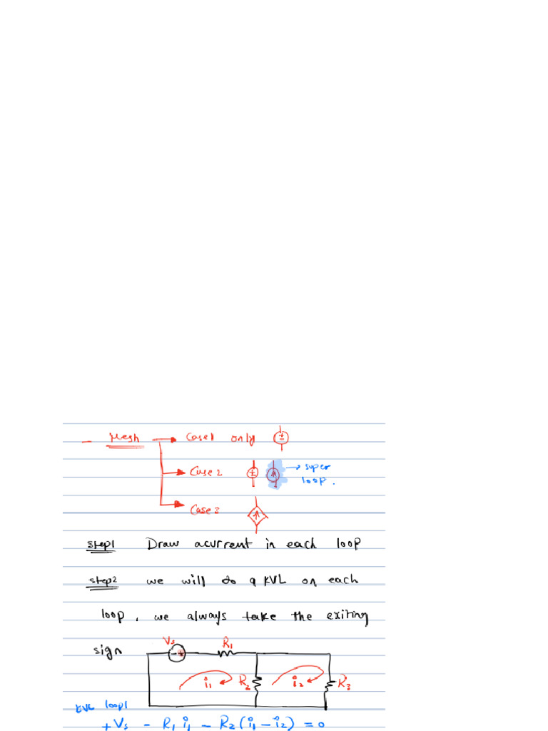 Lecture 4 Mesh Analysis | PDF