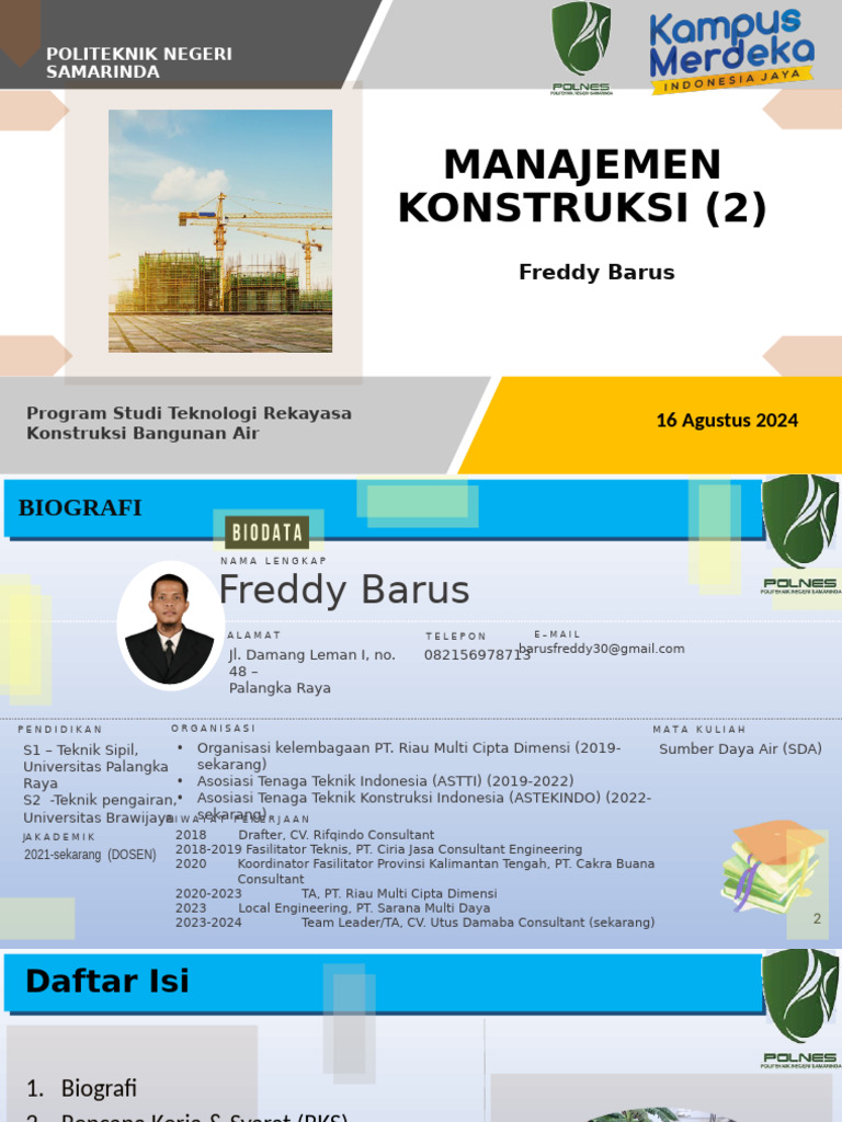 Pertemuan 1 MK - Sems.3 | PDF