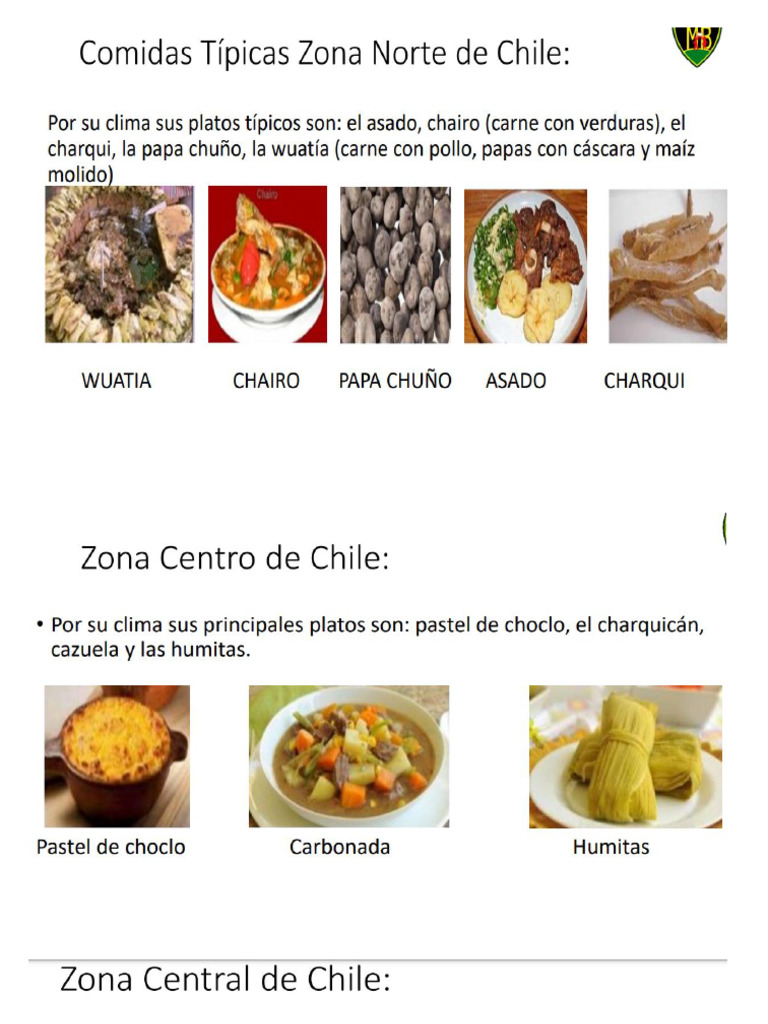 Comidas de Chile | PDF
