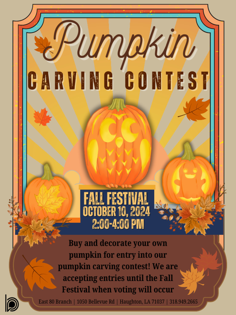 Pumpkin Carving Contest 2024 | PDF