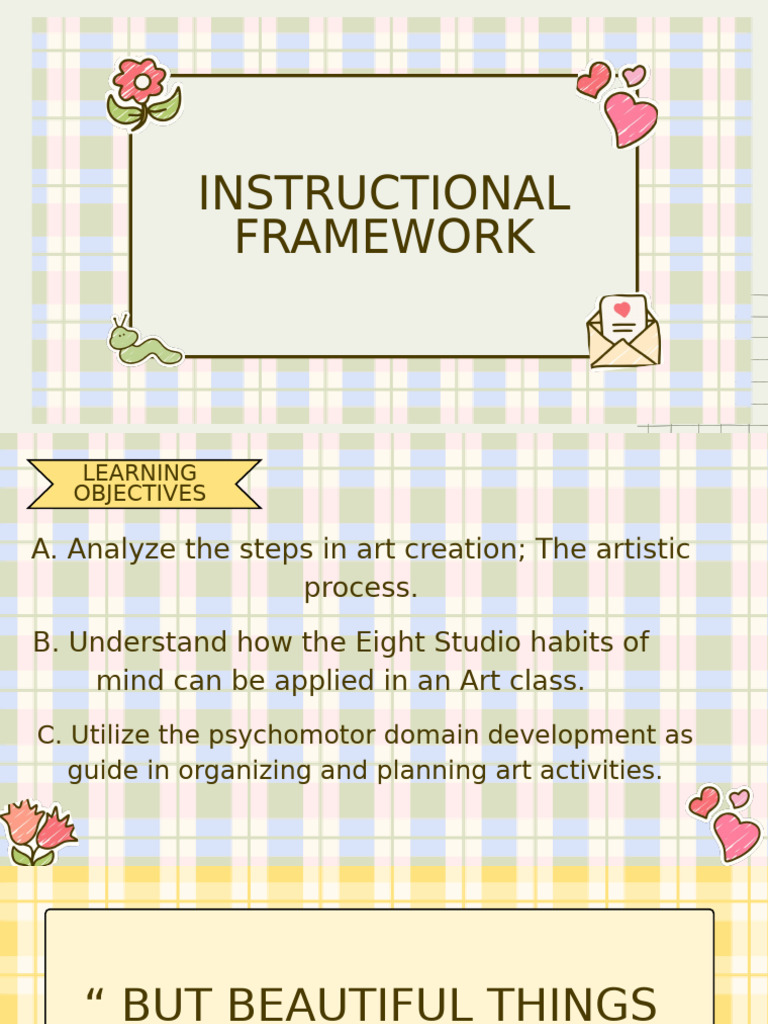 Instructional Framework Pdf