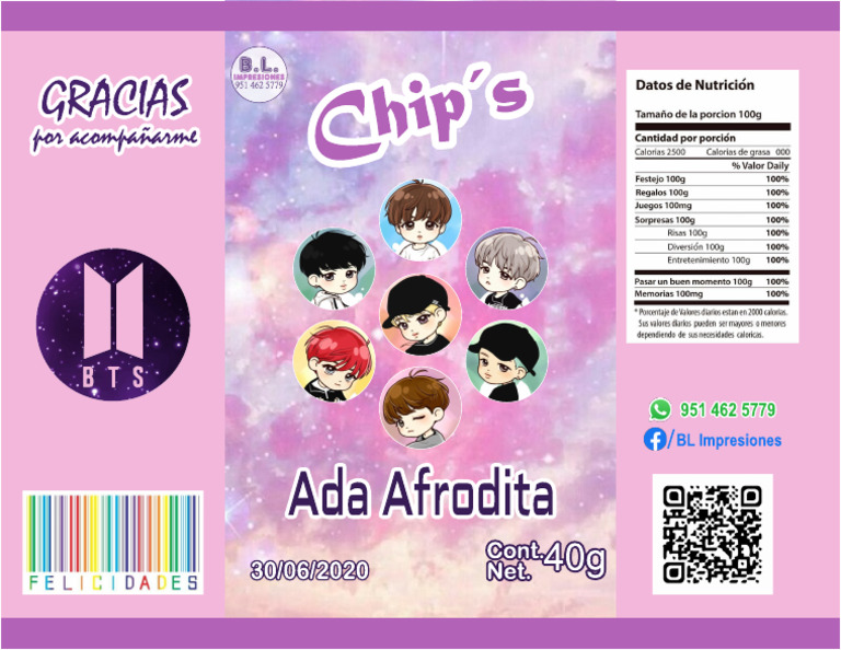 Chips Bags Koreabts | PDF