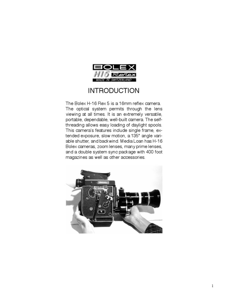 Bolex Manual | PDF | Camera Lens | Camera