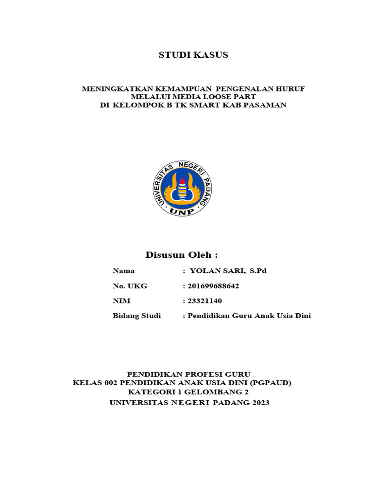 Meningkatkan Membaca Anak Usia Dini Pdf