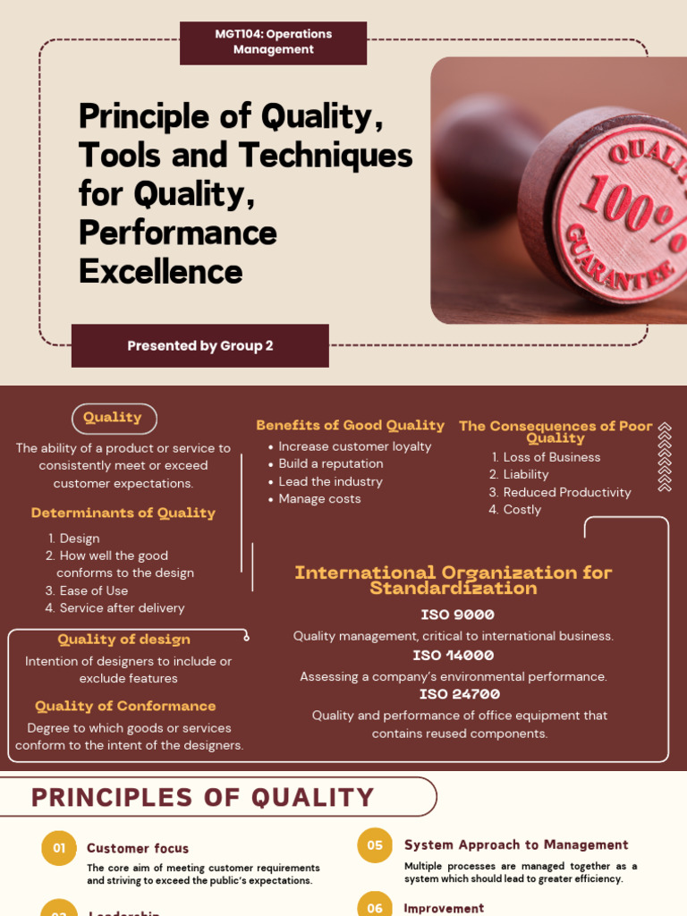 Operations Management | PDF