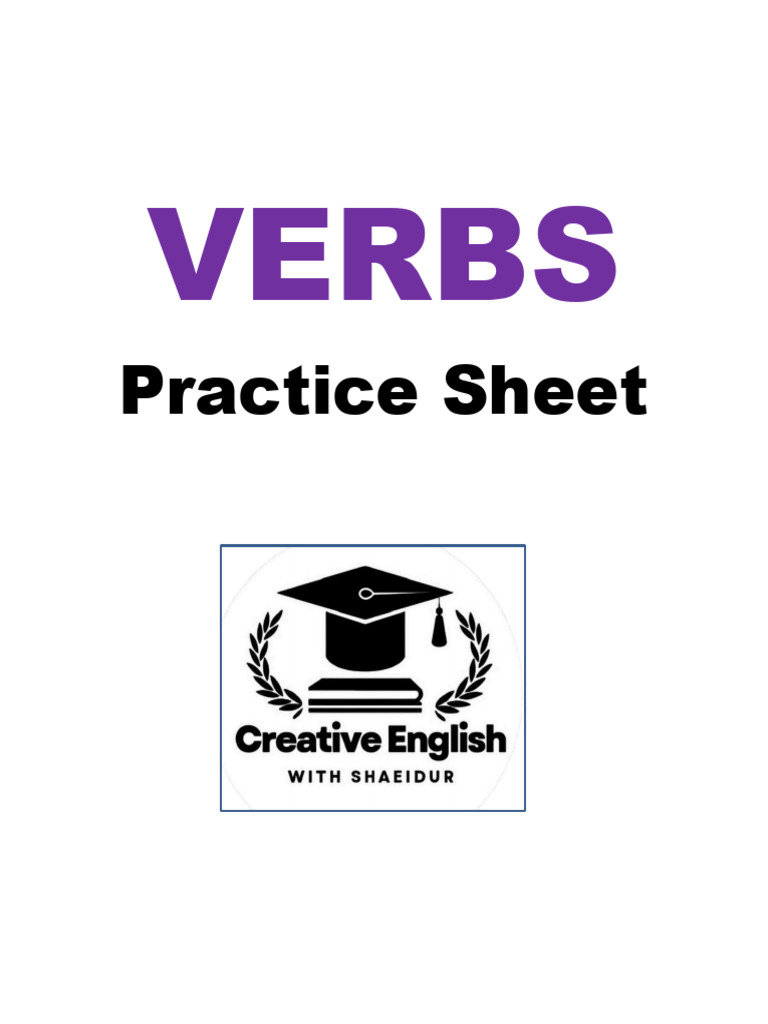 Verb All Form Conjugaton Table Gift PDF 1 PDF