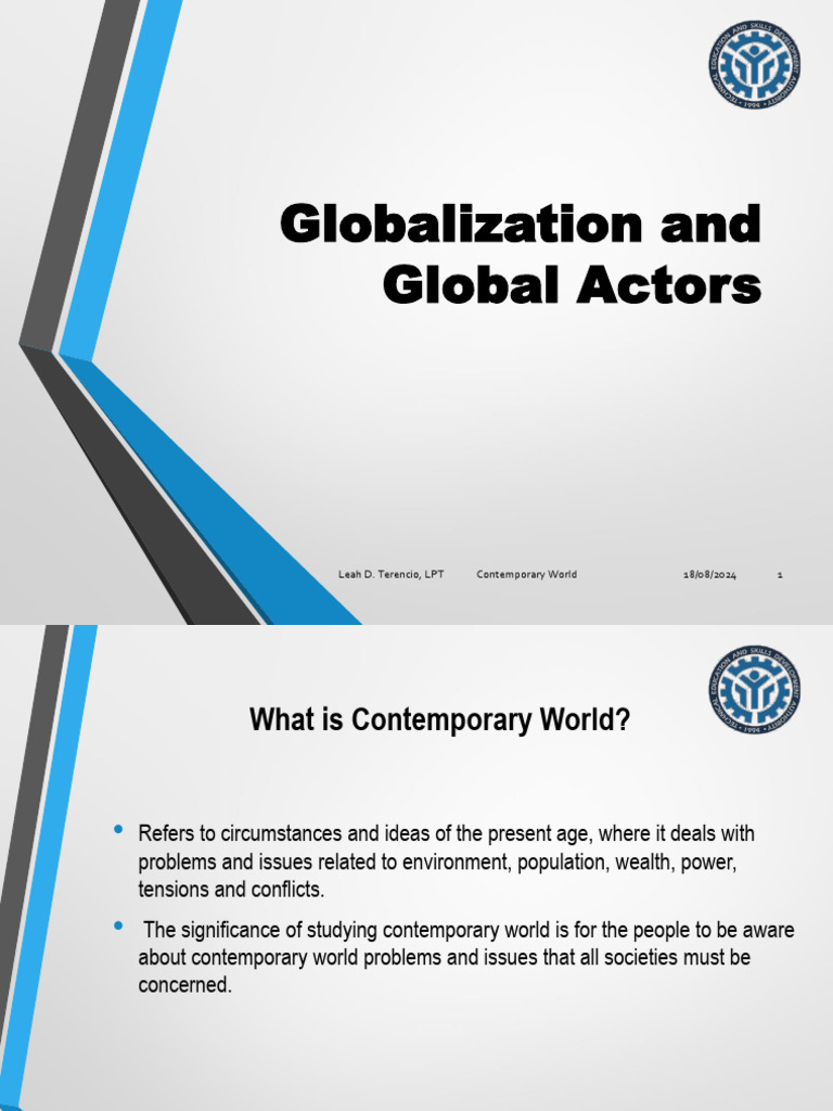 Globalization and Global Actors | PDF