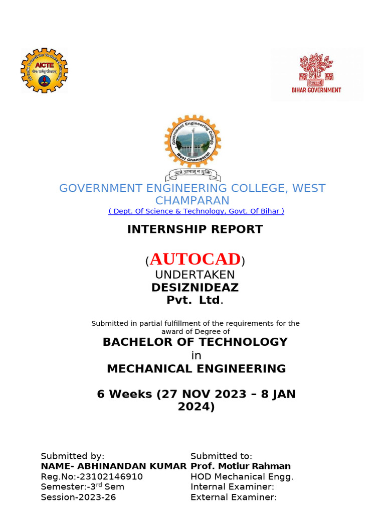 LAxman AutoCAD Project | PDF