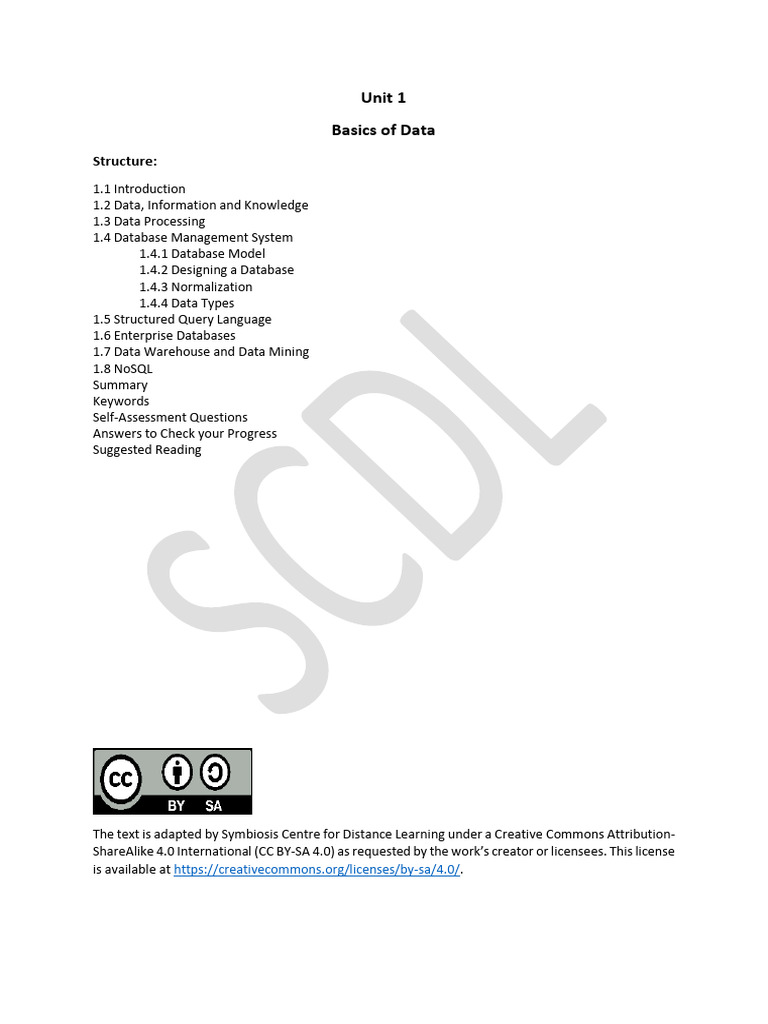 Basics of Data | PDF