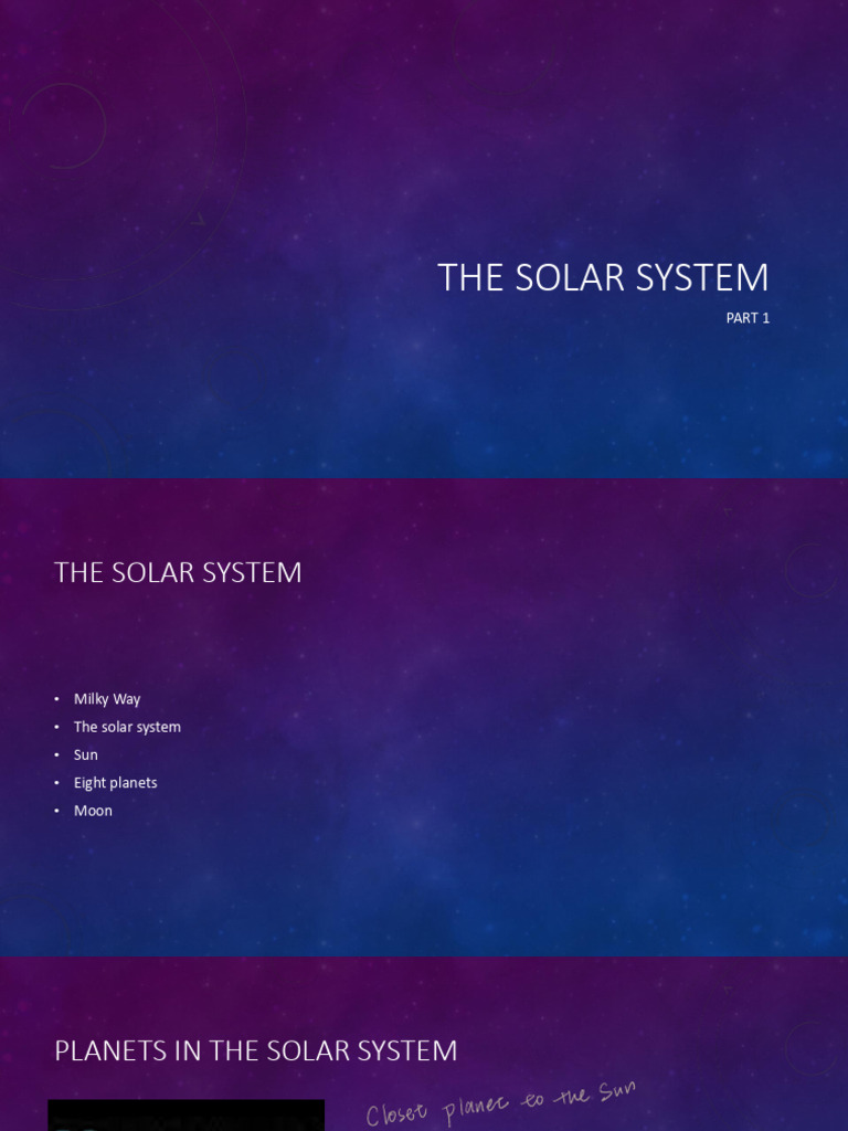 Solar System 1 | PDF