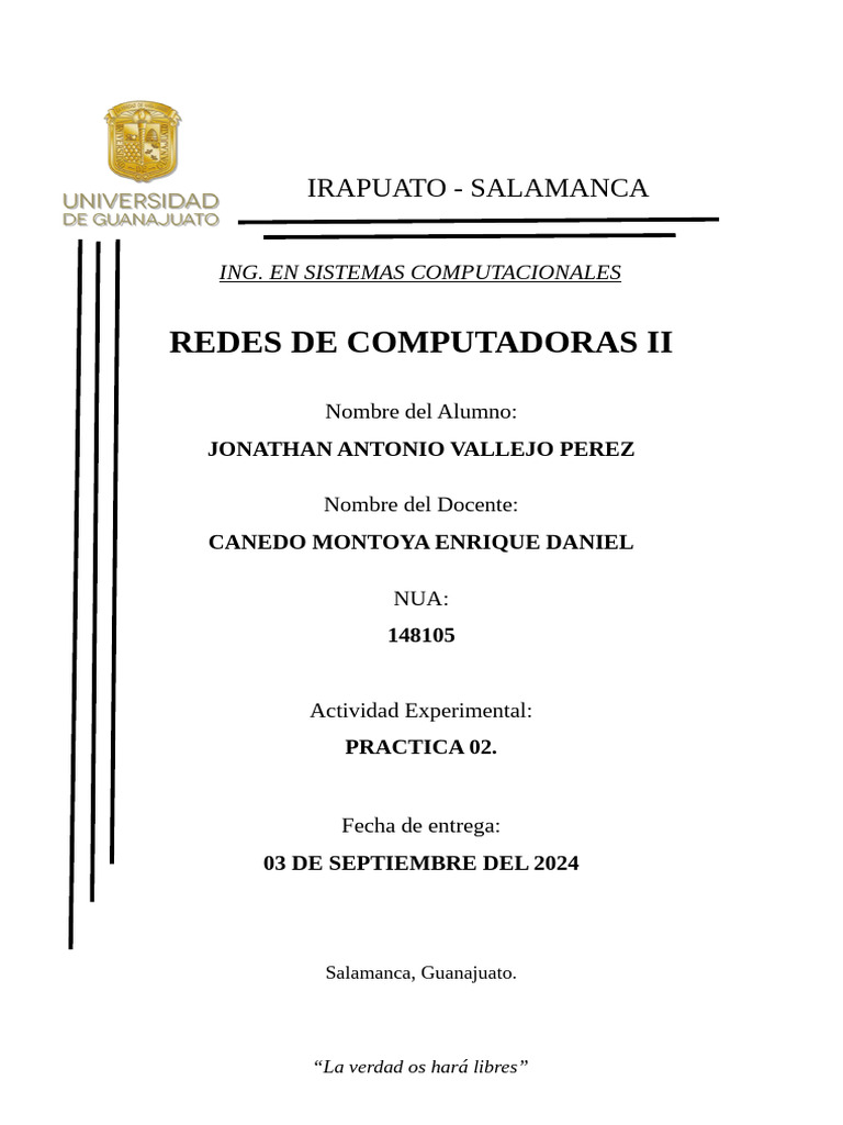 RC Practica02 JAVP | PDF