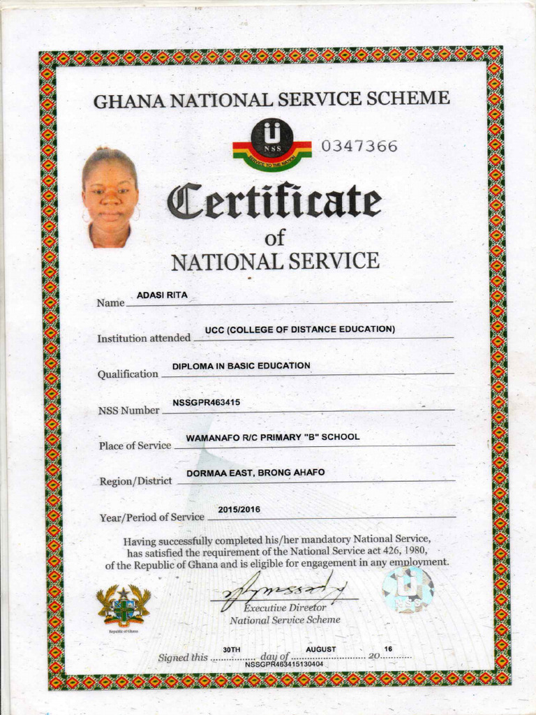 Rita (NSS Cert) | PDF