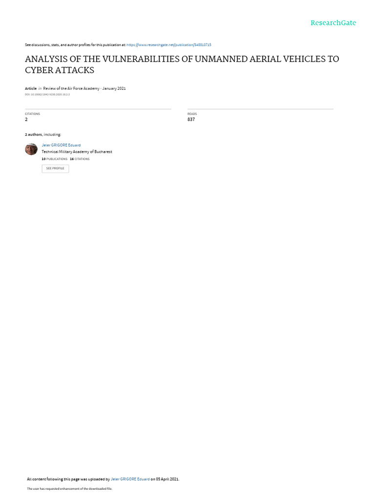 ANALYSIS_OF_THE_VULNERABILITIES_OF_UNMANNED_AERIAL | PDF