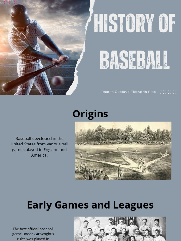 History of Baseball | PDF