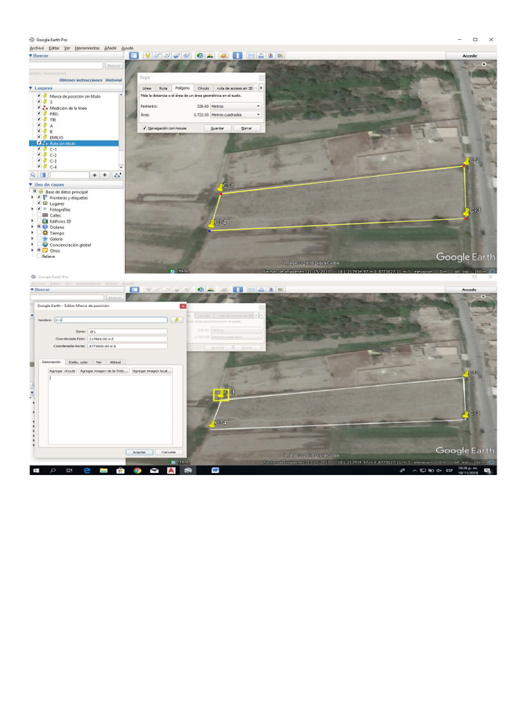 Coordenadas Chonta | PDF