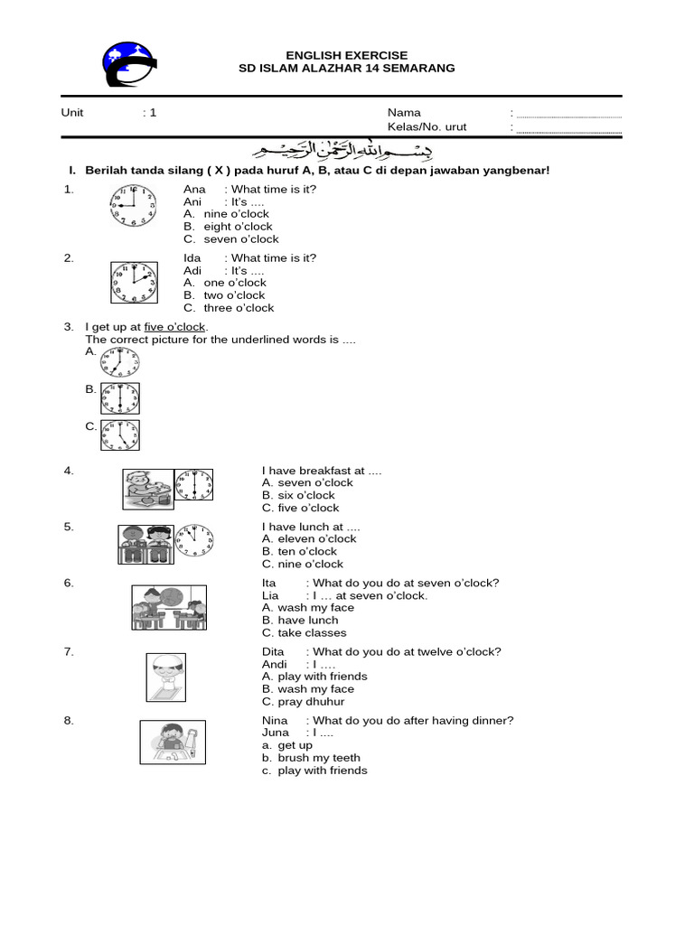 Exercise 2 Unit 1 | PDF