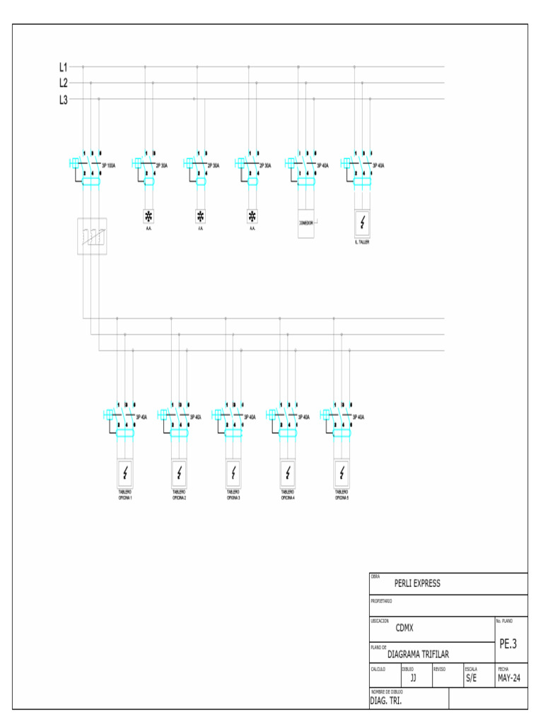 Diagrama Trifilar | PDF
