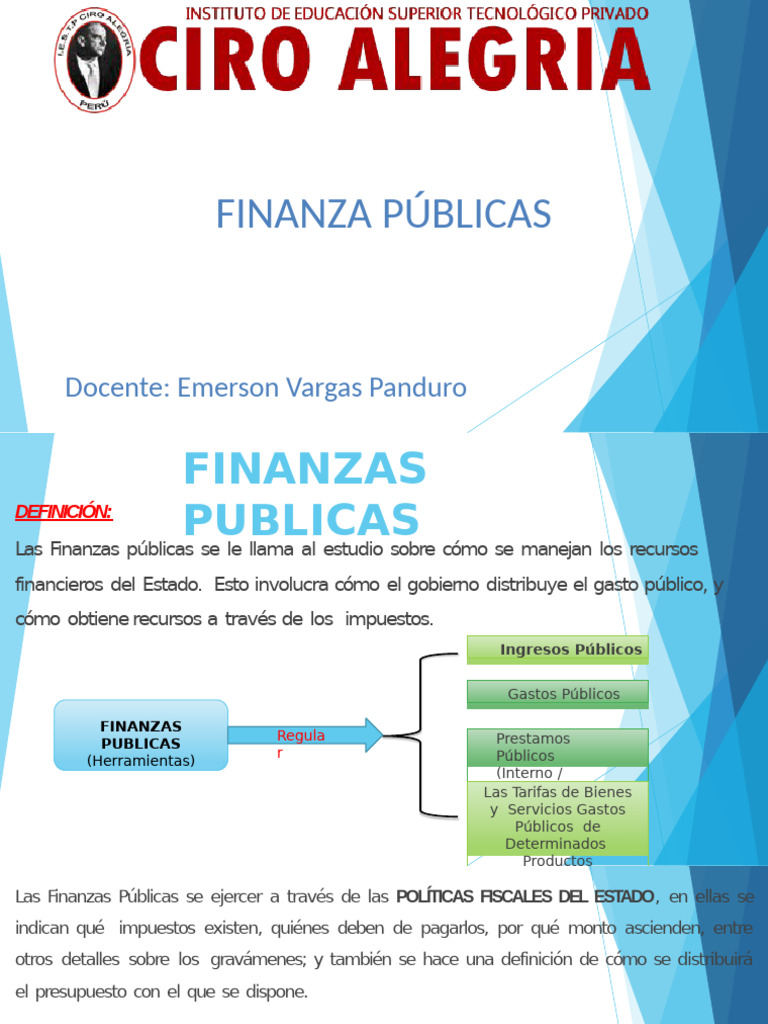 Clase 1 finanzas-publicas-clase-i | PDF