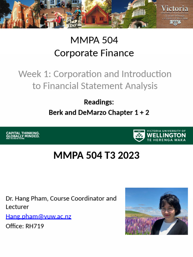 MMPA 504 Week 1-1 | PDF
