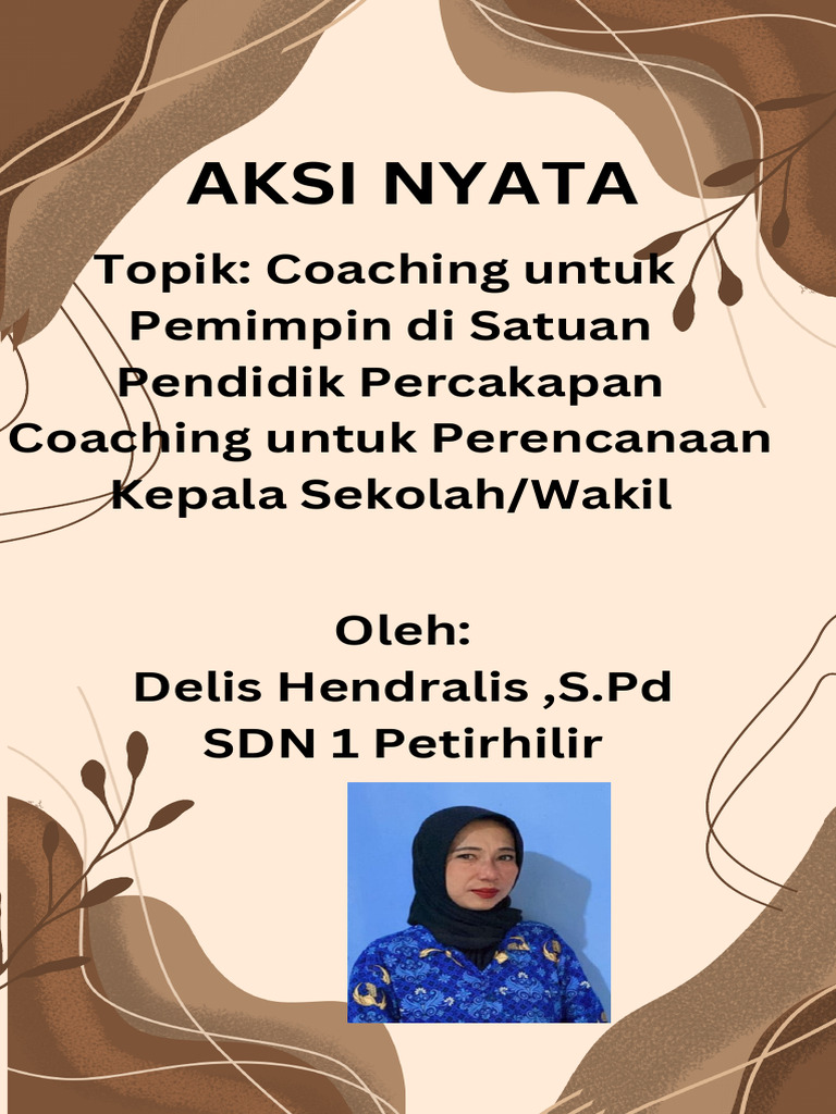 Aksi Nyata Topik Coaching | PDF