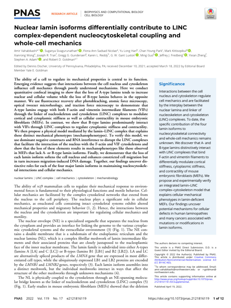 Pnas 2121816119 | PDF