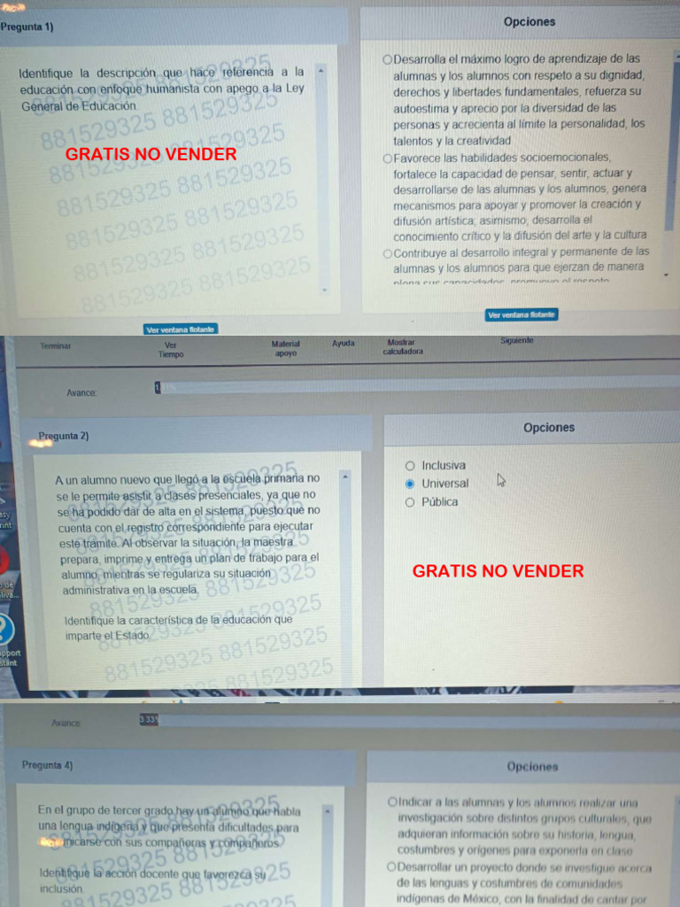 Examen Usicamm Gratis | PDF