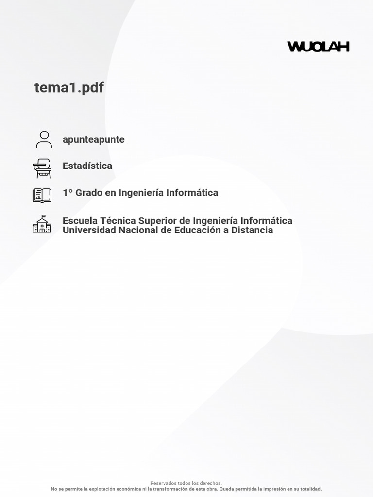 Wuolah Premium Tema1 | PDF