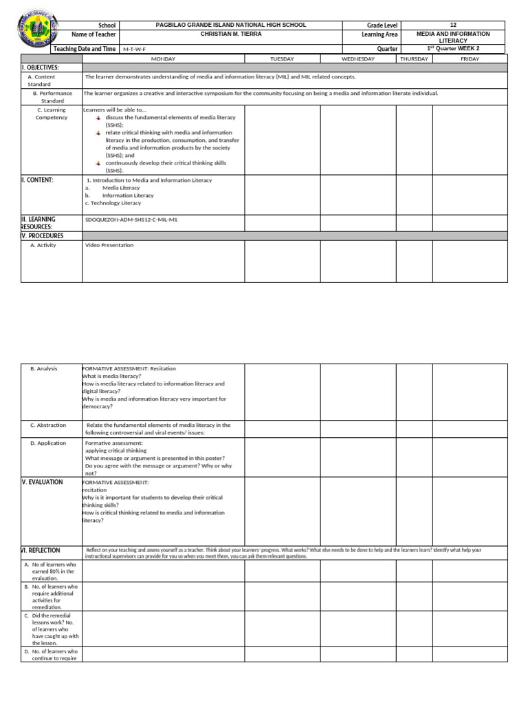 Mil-Week 2 2025 | PDF