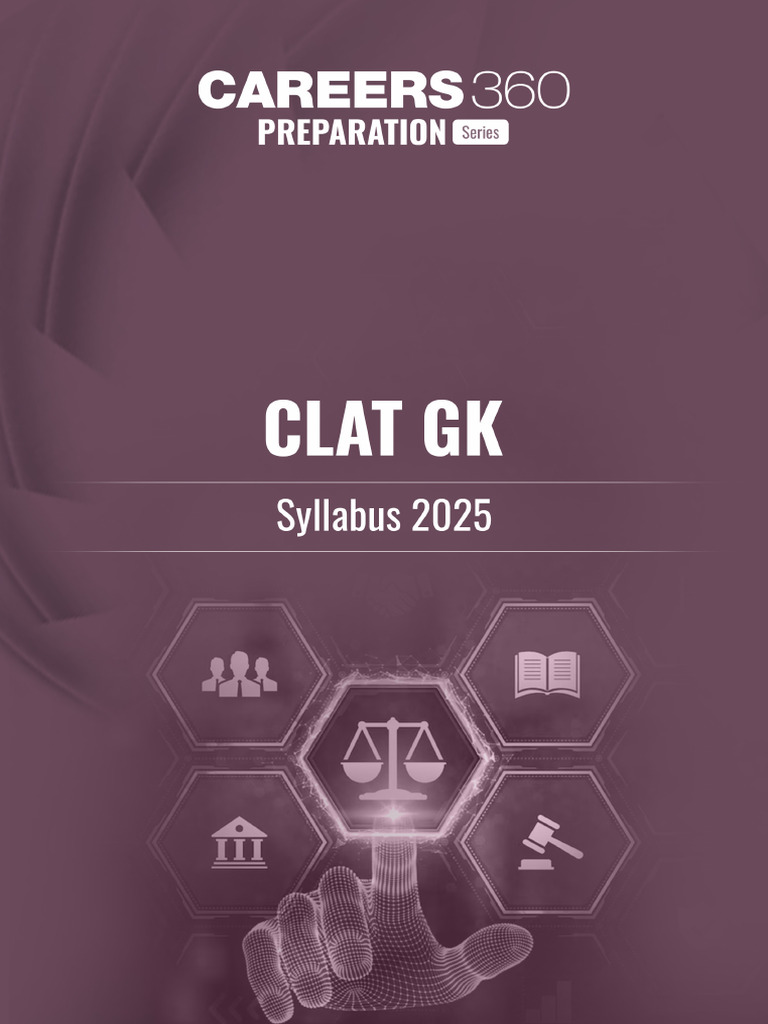 CLAT GK Syllabus 2025 | PDF