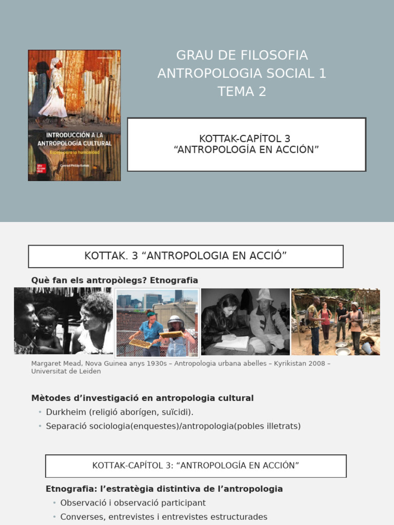 Kottak Capítol 3 | PDF