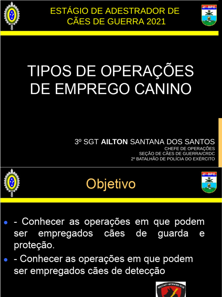 Tipos de Operaçoes Com Caes | PDF