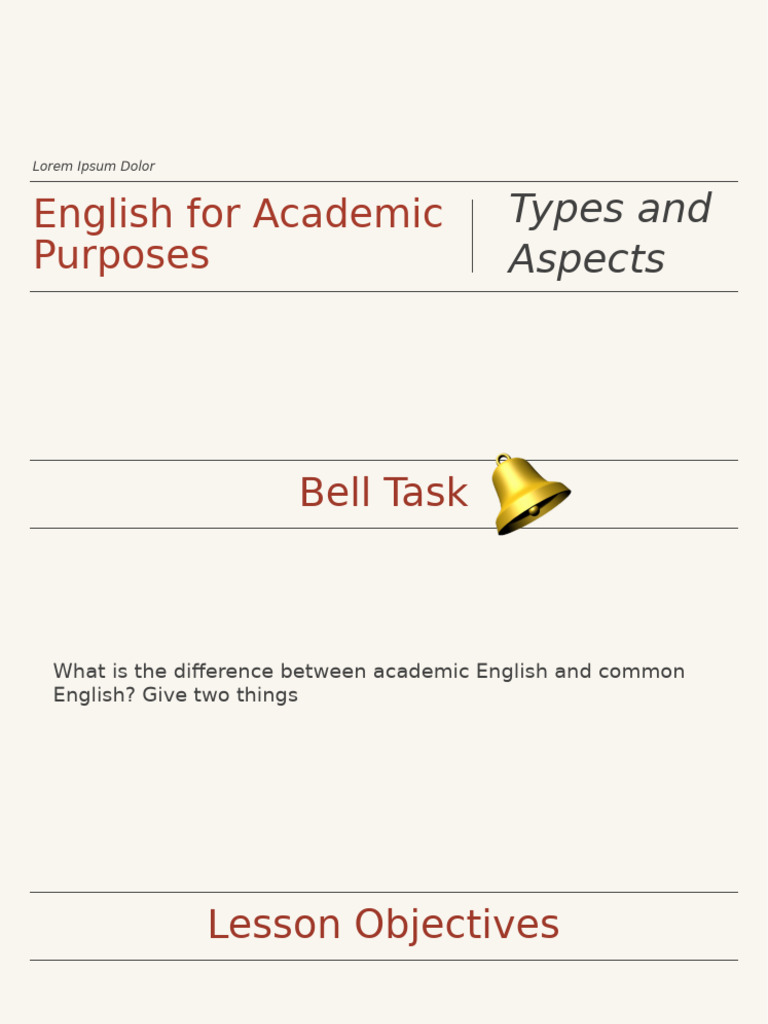 EAP 3 - Aspects and Types of Academic Writing | PDF