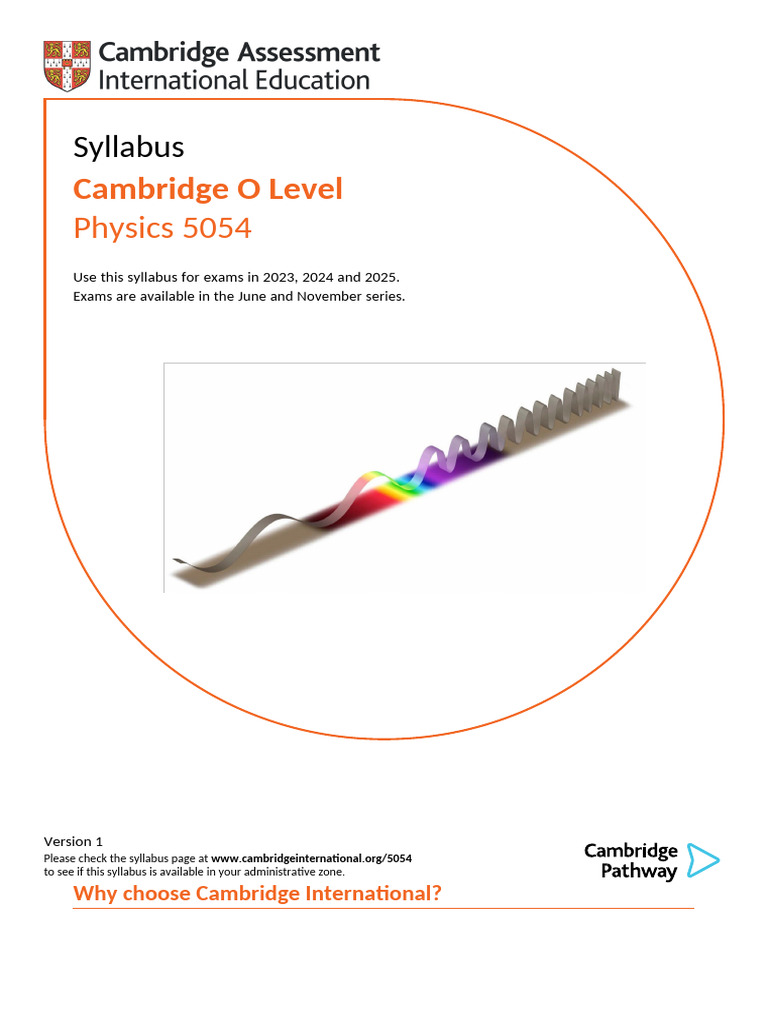 2023 2025 Syllabus | PDF