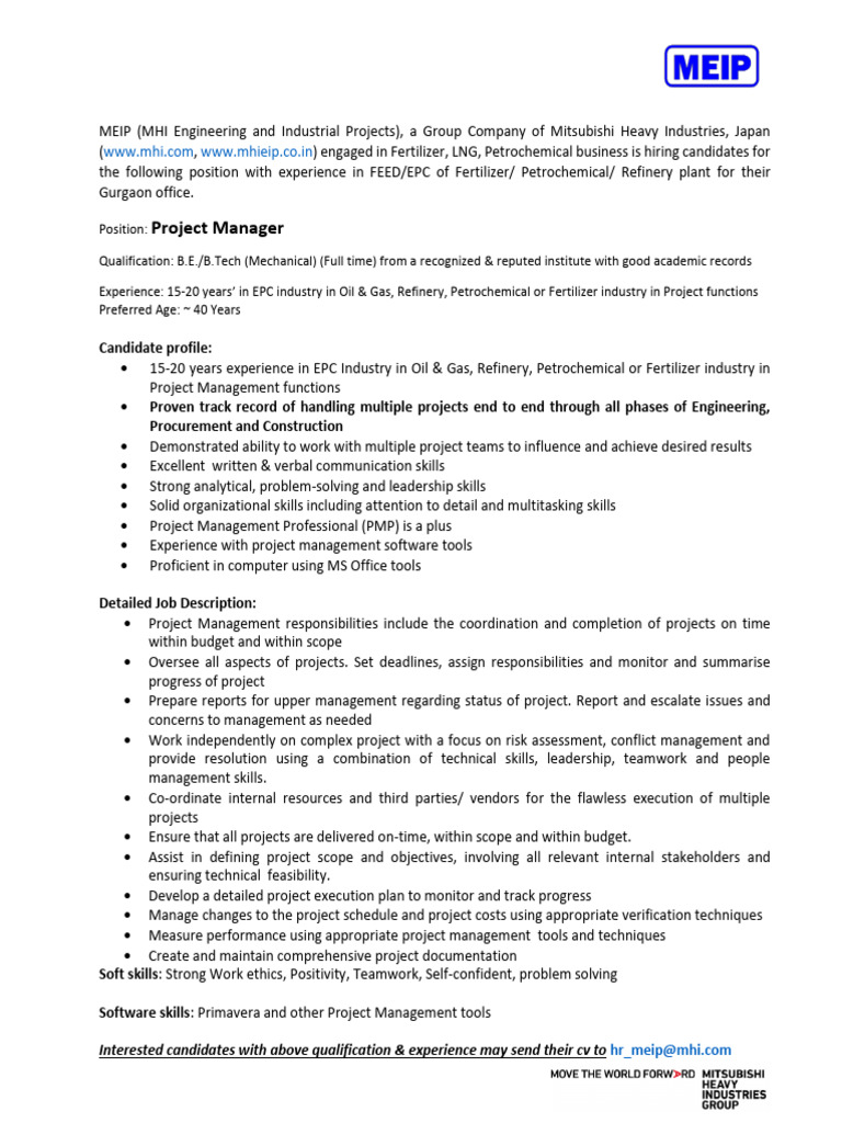 Project-Manager 1 | PDF