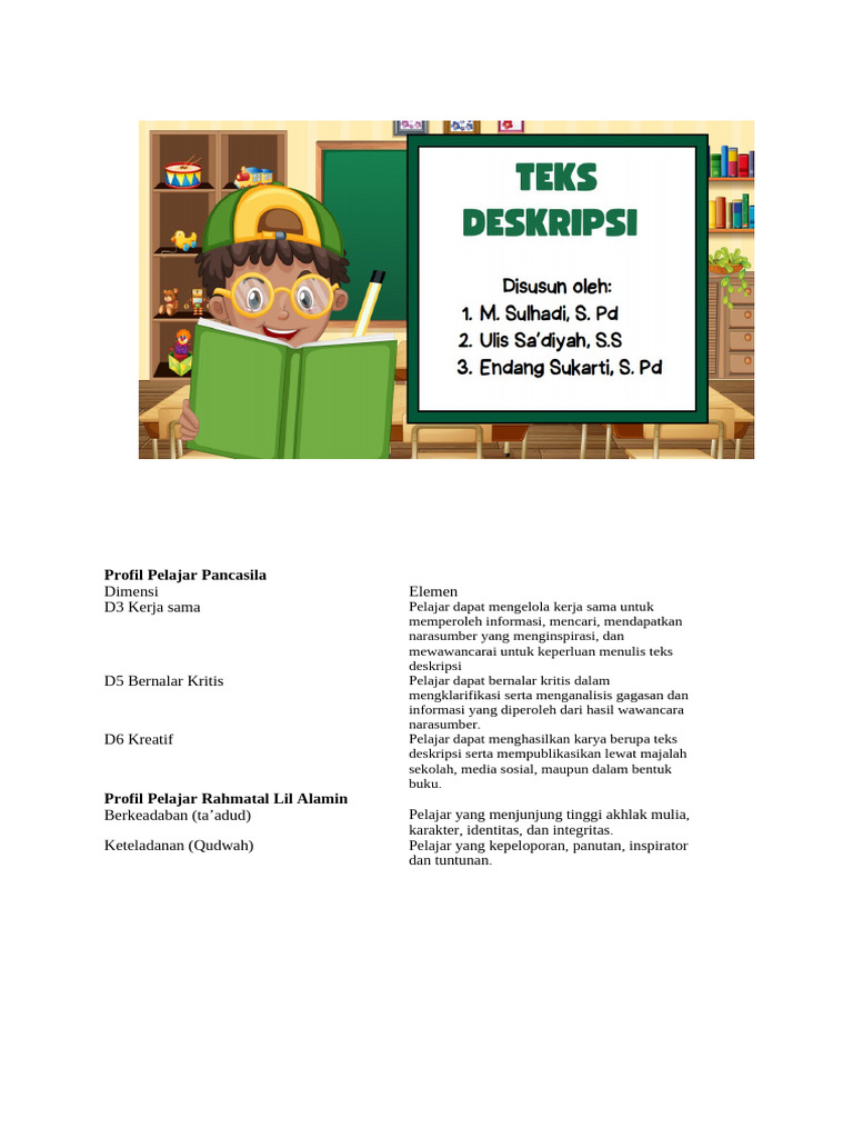 Modul Deskripsi | PDF