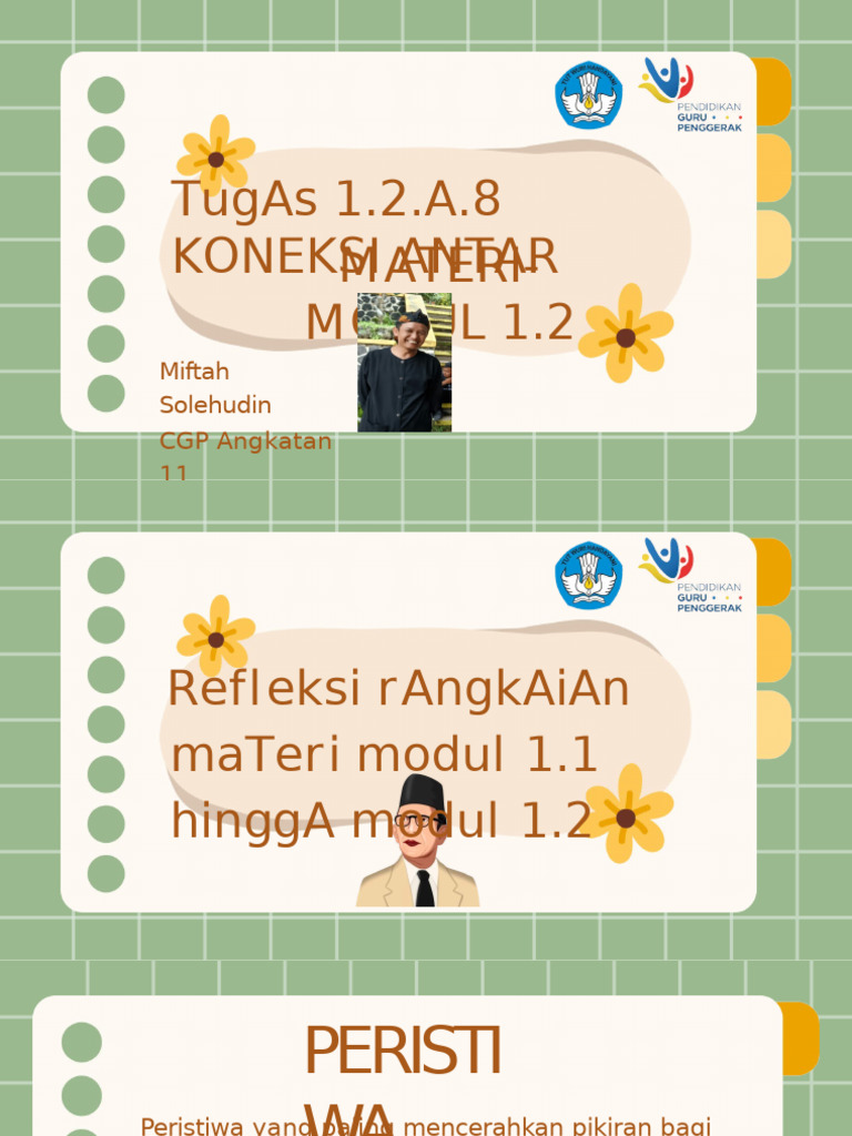 1.2.a.8 Koneksi Antar Materi-Modul 1.2 | PDF