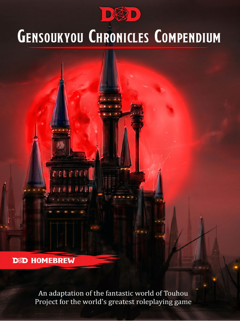 Gensoukyou Chronicles Compendium - DND 5e | PDF
