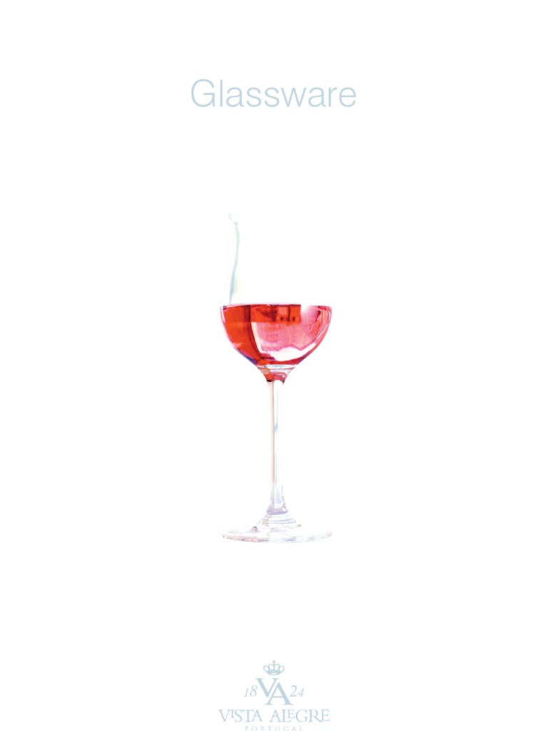 Walther Glass glassware product catalog featuring an array of stemware ...