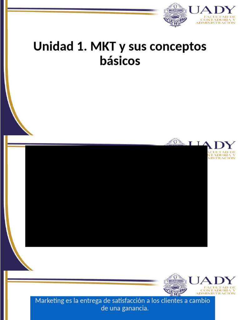 Clase 1 - MKT y Sus Conceptos Básicos | PDF | Marketing | Crecimiento ...