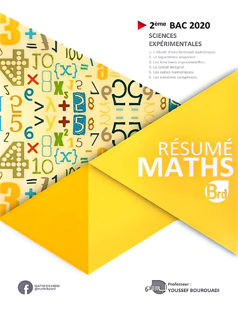 Résumés Maths 2 Bac | PDF