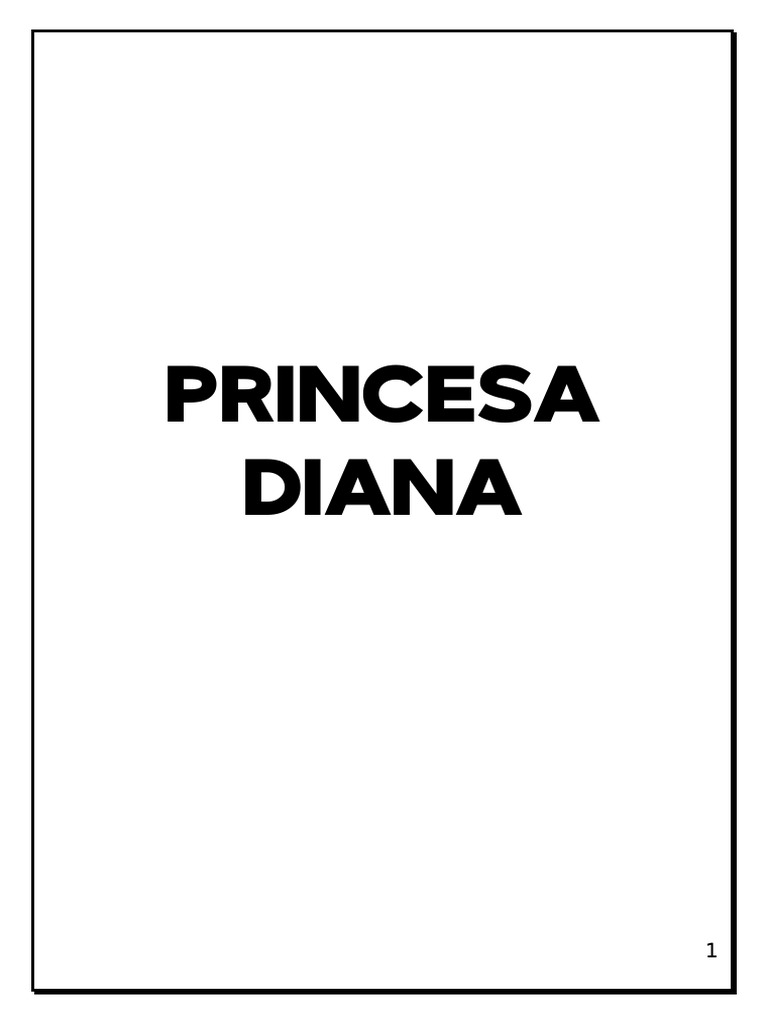 Princesa Diana | PDF