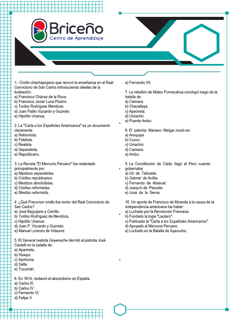 PRACTICA Independencia | PDF