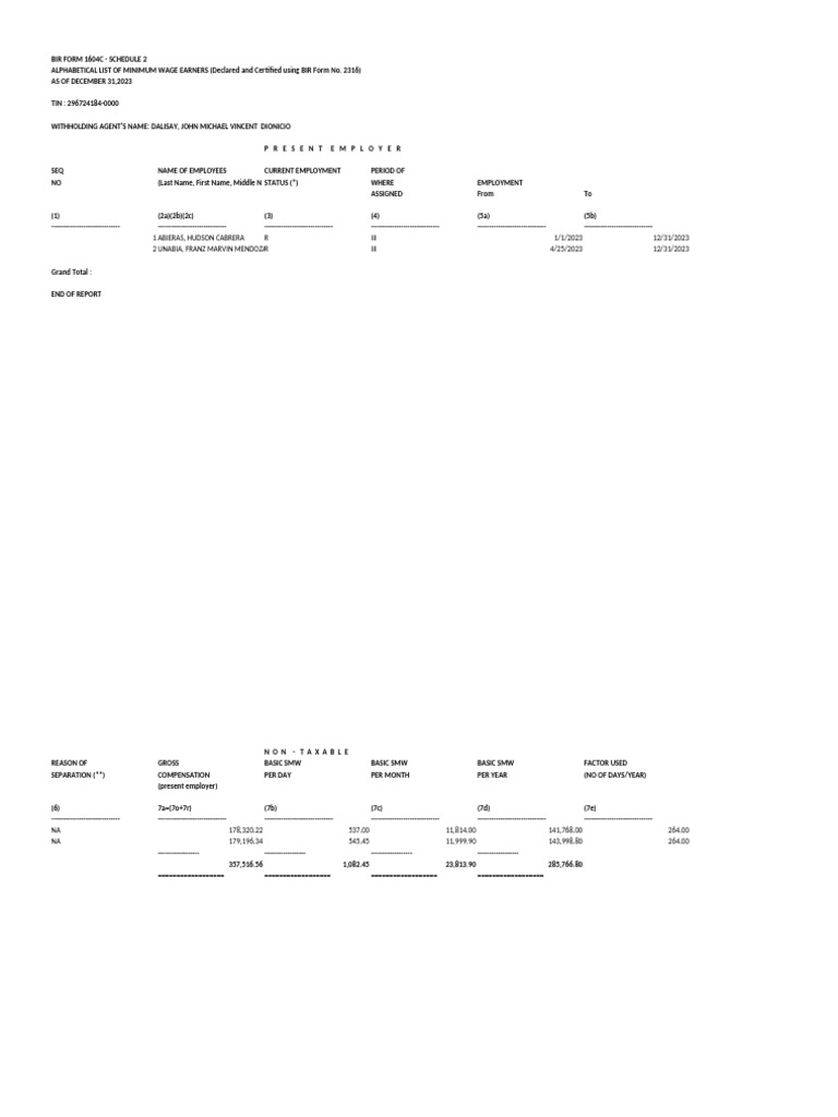 1604C - 2 Excel File | PDF