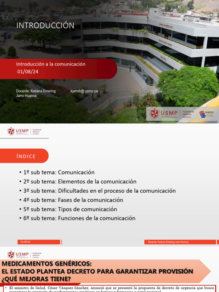 Introducción - Semana 1 | PDF