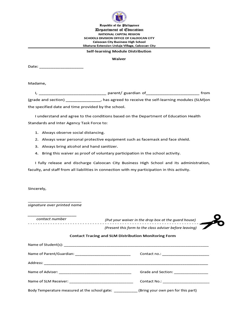 Waiver SLM Distribution | PDF | Business | Finance & Money Management