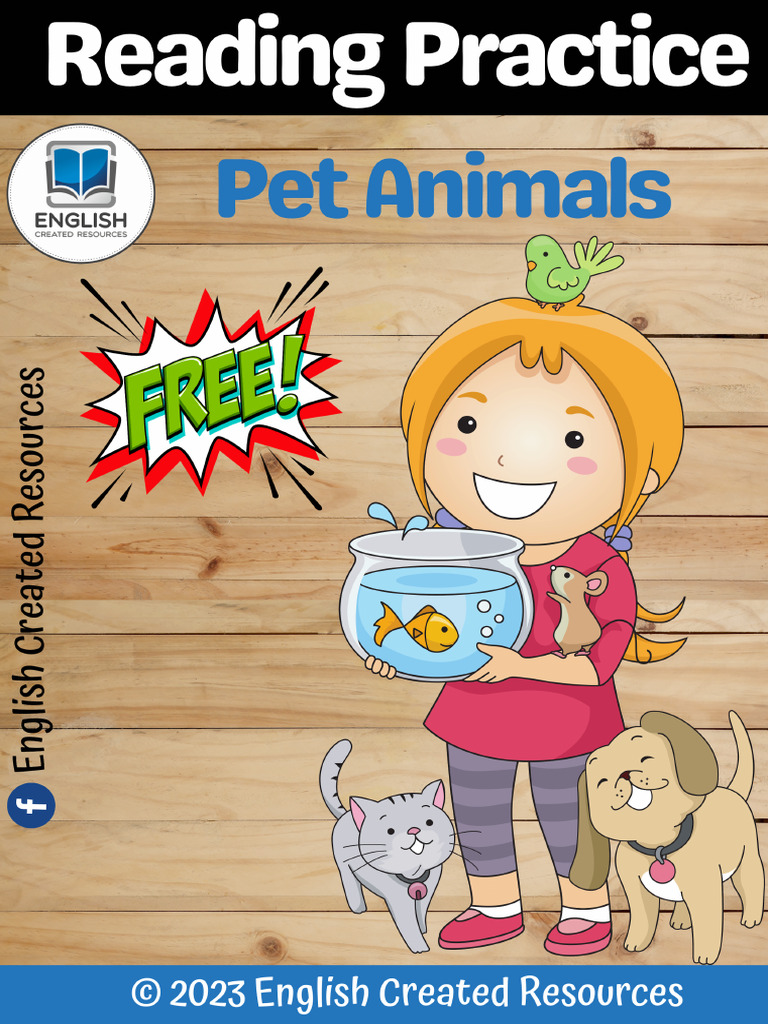 Reading Practice Pet Animals - G3 | PDF