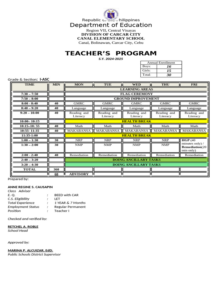 TEACHERS-PROGRAM-GR.-1-FINAL | PDF