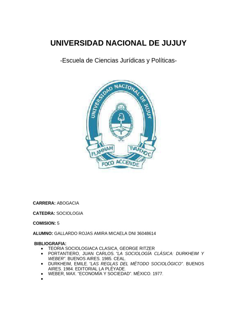 Sociologia TP2 | PDF